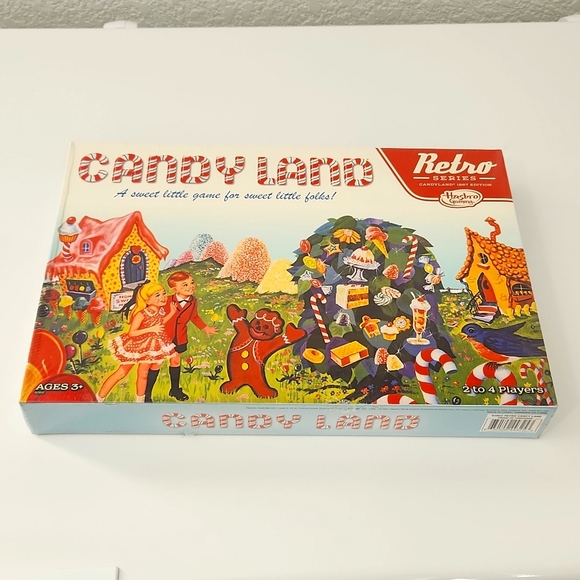Hasbro | Games | New Candy Land Retro Series Candyland 967 Edition ...